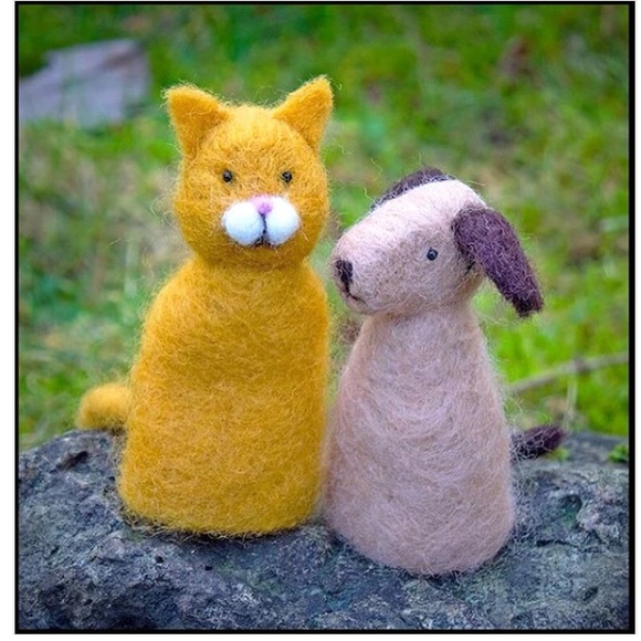 Art | Finger Puppets Needle Felting Kit | Poshmark